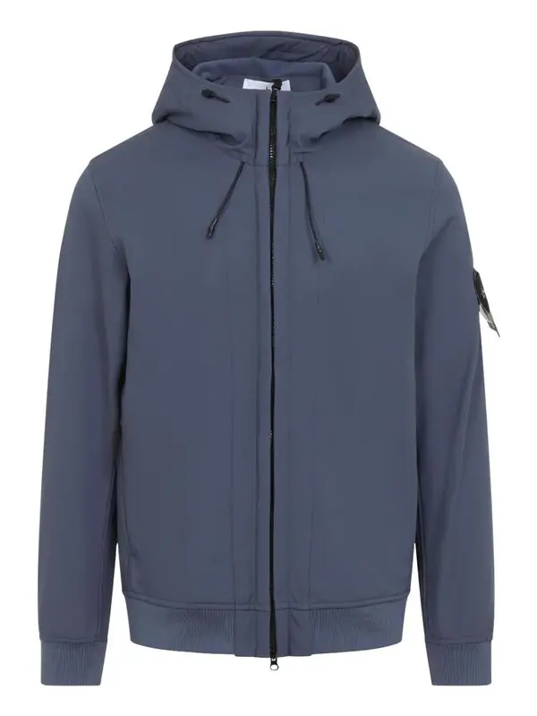 Stone Island Soft Shell Jacket - Blue