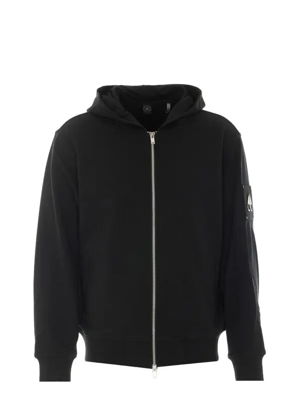 Moose Knuckles Hartsfield Zip-up Hoodie - Black