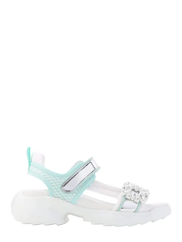 ROGER VIVIER Viv On The Run Sandals - Multicolor
