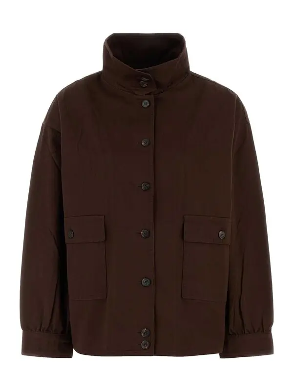 Prada Gabardine Jacket - Brown