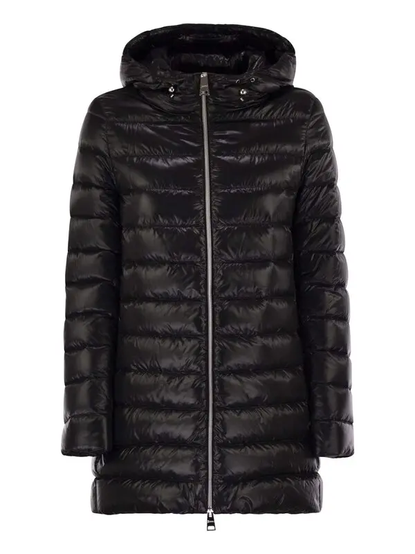 Herno A-shape Ultralight Nylon Down Jacket - Black