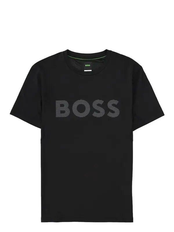 BOSS T-shirt With Logo - Black