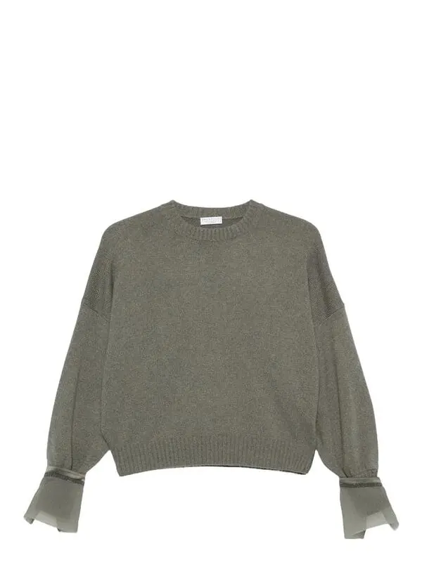 Brunello Cucinelli Cashmere Knitwear Jumper - Gray
