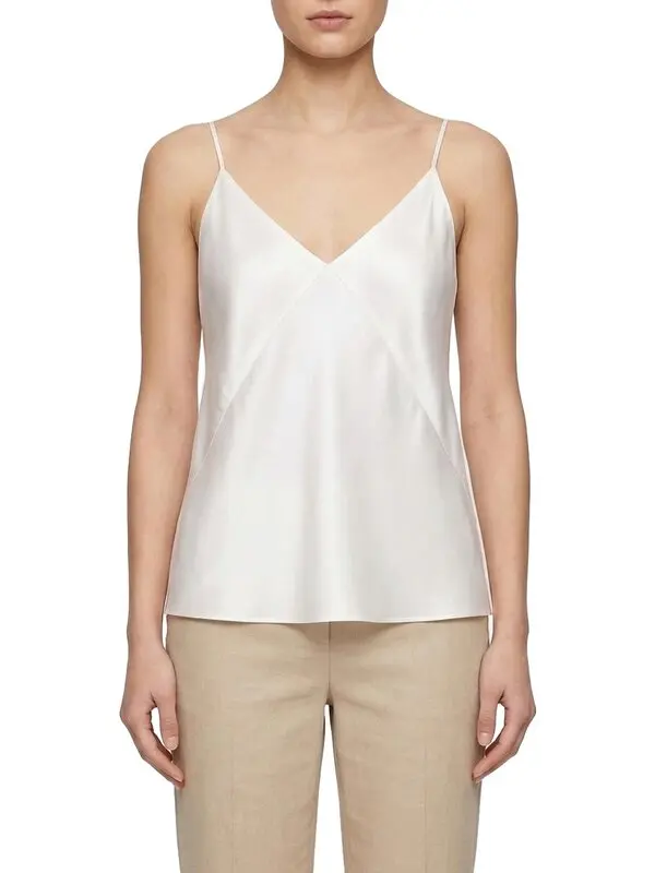 Max Mara Silk Top - Cream