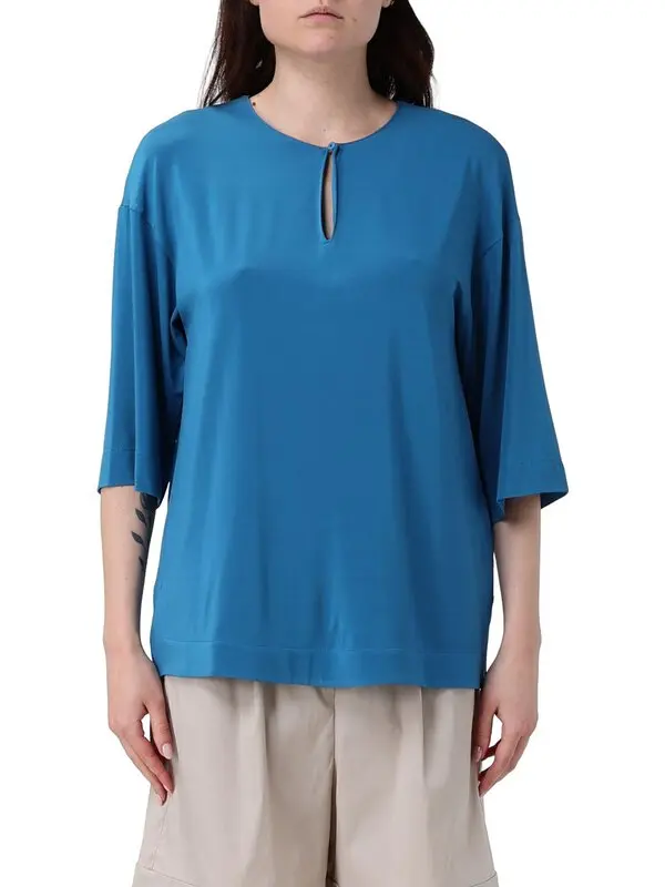 Max Mara Viscose Blouse - Blue