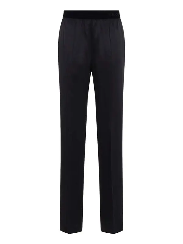TOM FORD Satin Trousers - Black