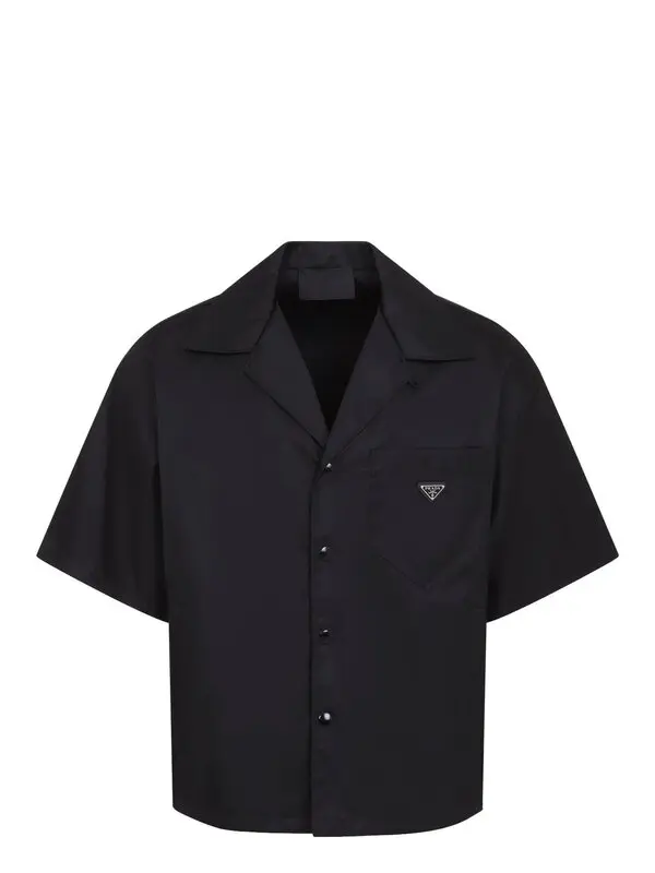 Prada Re-nylon Shirt - Black