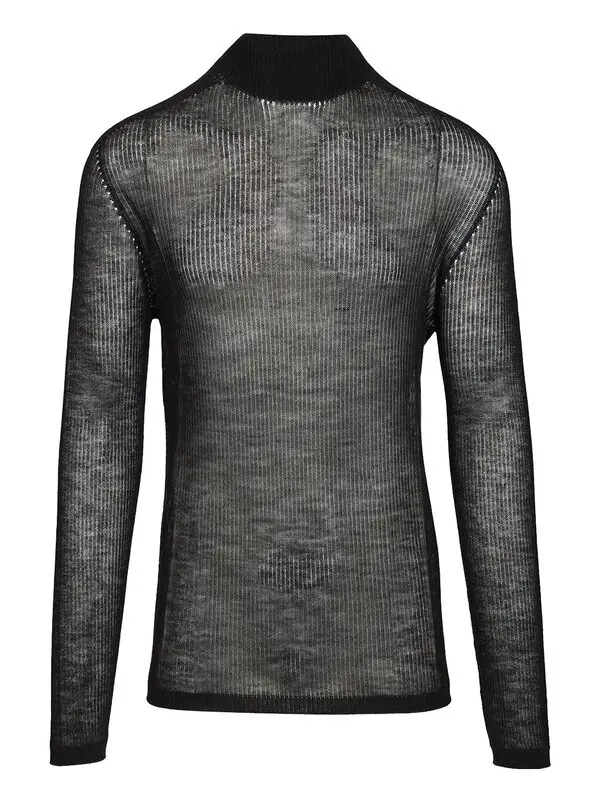 Rick Owens Oversized Sweater - Black
