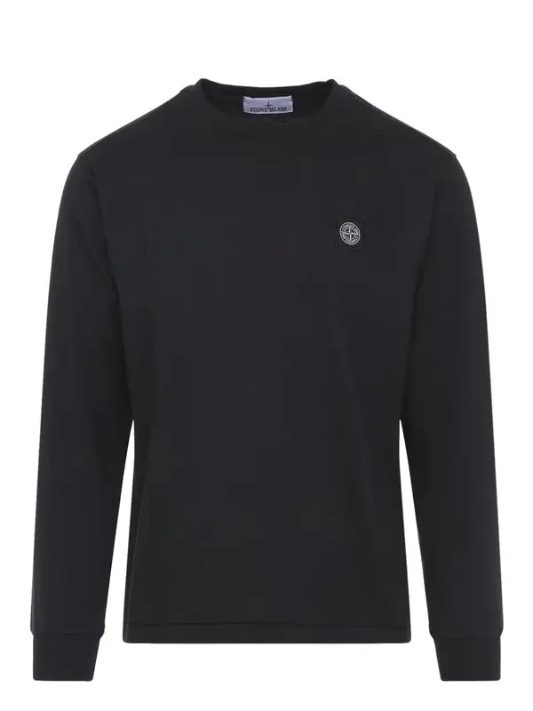 Stone Island Ls T-shirt - Black