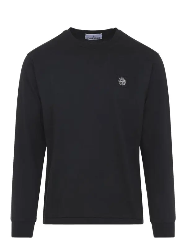 Stone Island Ls T-shirt - Black