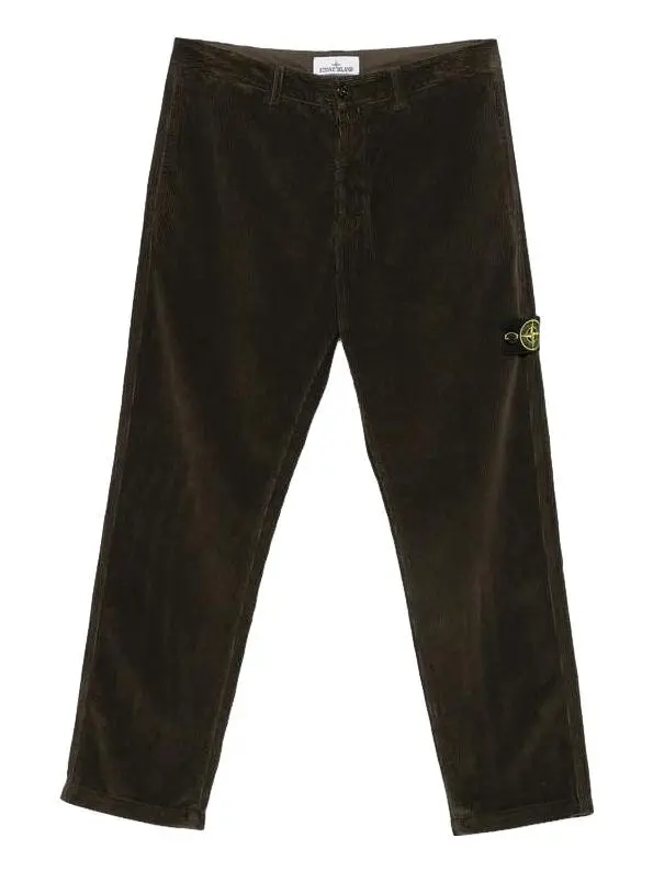 Stone Island Trousers Regular & Straight-leg Trousers - Brown
