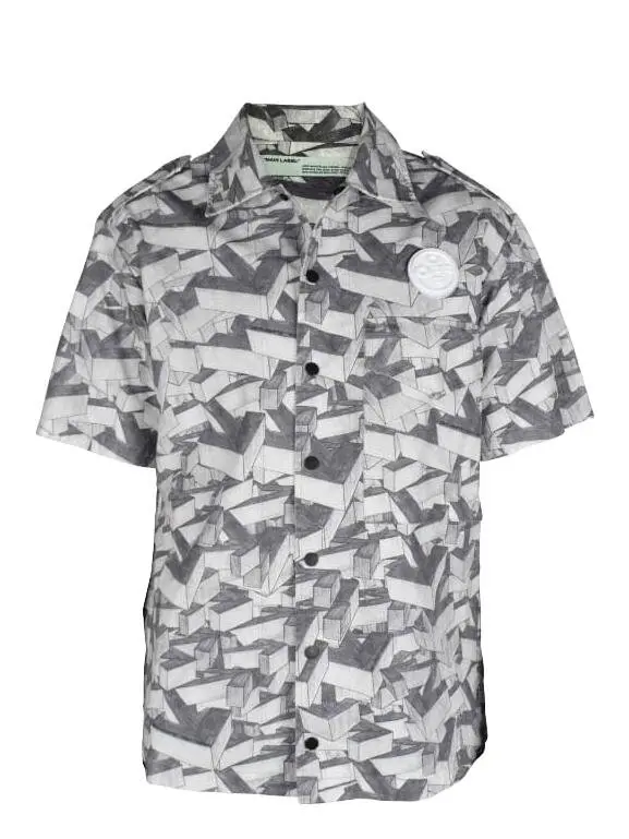 Off-White Shirt - Gray