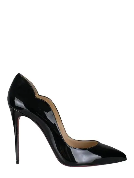 CHRISTIAN LOUBOUTIN Hot Chick Patent Leather Pumps - Black