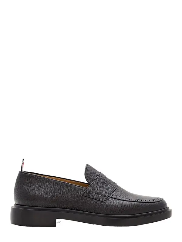 Thom Browne Leather Penny Loafer - Multicolor