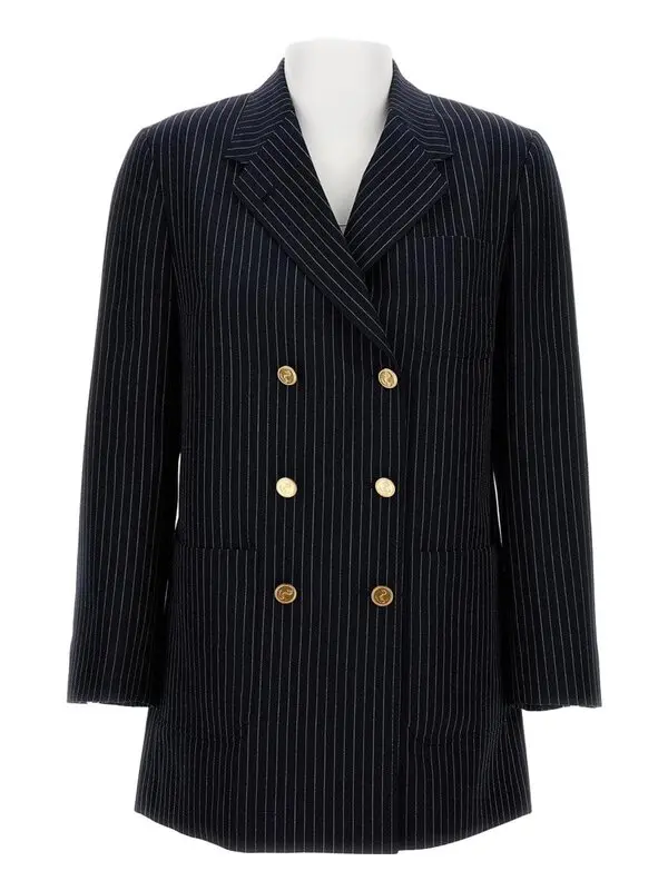 Thom Browne Double-breasted Jacket - Multicolor