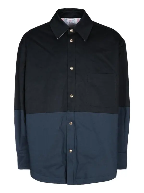 Thom Browne Color Blocked Giacca - Multicolor