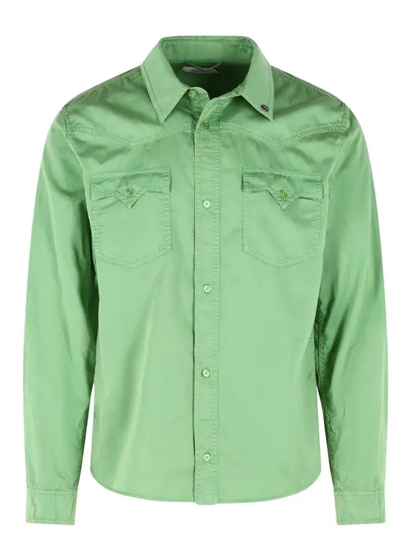 Versace Cotton Shirt - Green