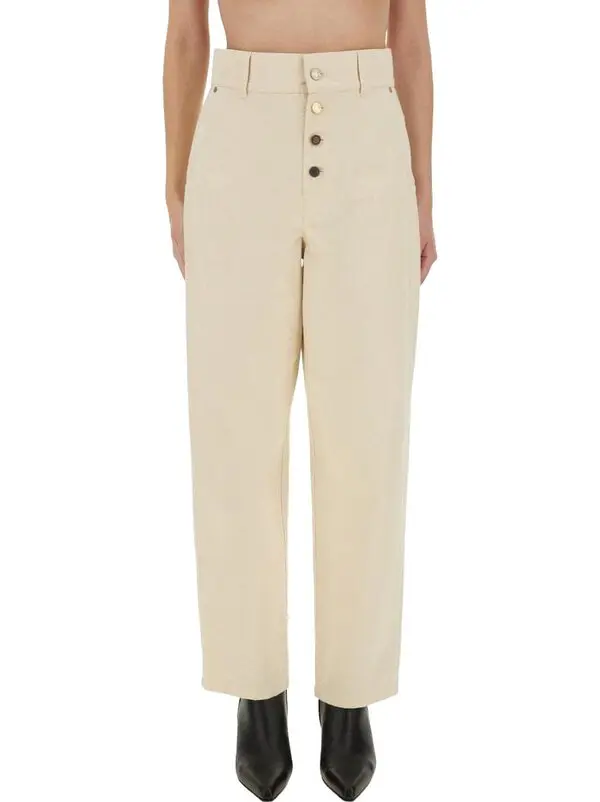 Moschino Straight Fit Jeans - Cream