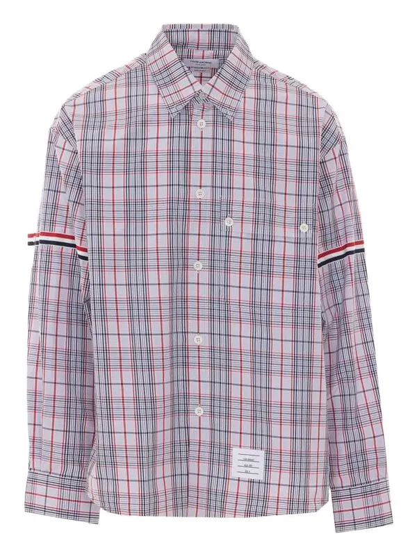 Thom Browne Check Oversize Shirt - Multicolor