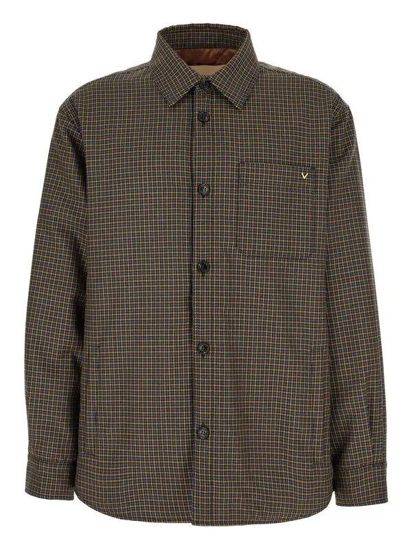 Valentino Garavani Checked Shirt Jacket - Multicolor