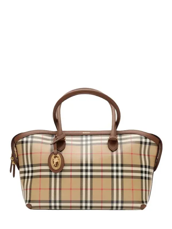 Burberry Neutrals Tote Bags - Cream