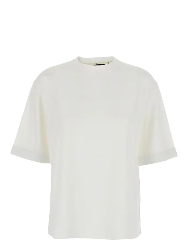 Jacquemus Le Tshirt Ventadou Crew Neck T-shirt - White