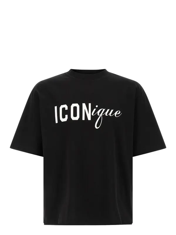 Dsquared2 Iconique' T-shirt - Black