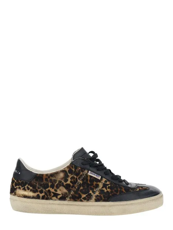 GOLDEN GOOSE Soul-star Leather Sneakers - Brown