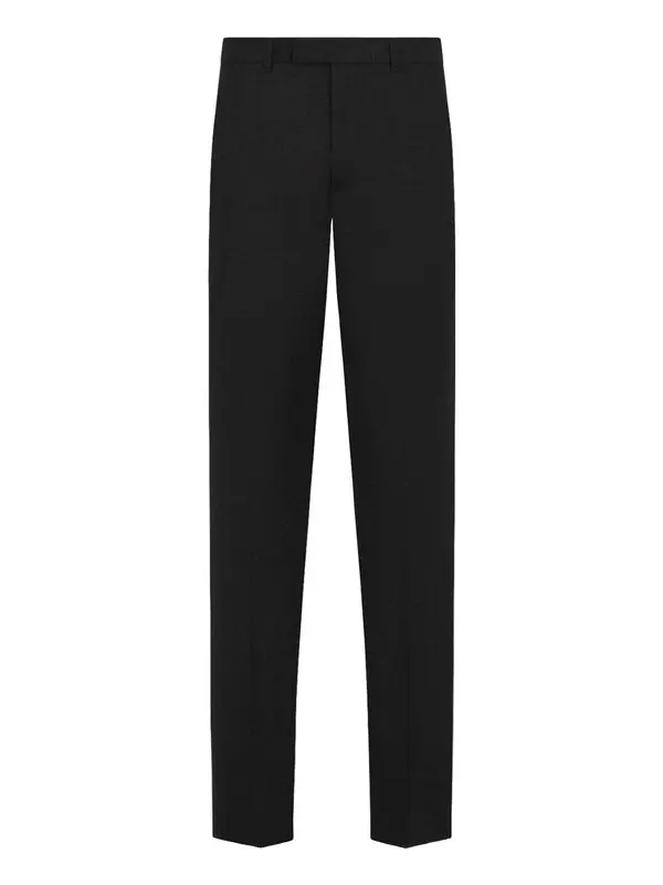 Dior Slim Fit Virgin Wool And Mohair Trousers - Multicolor