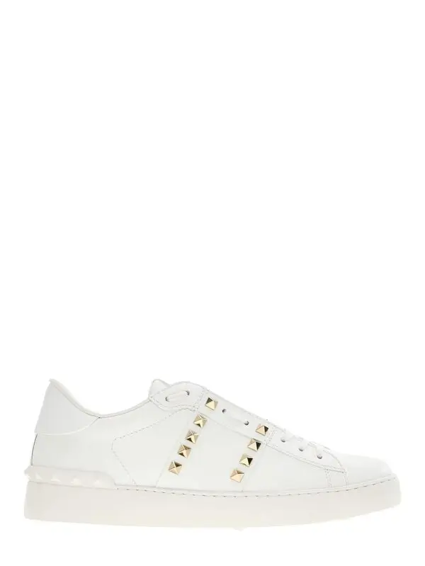 Valentino Garavani Studded Leather Sneakers - Multicolor