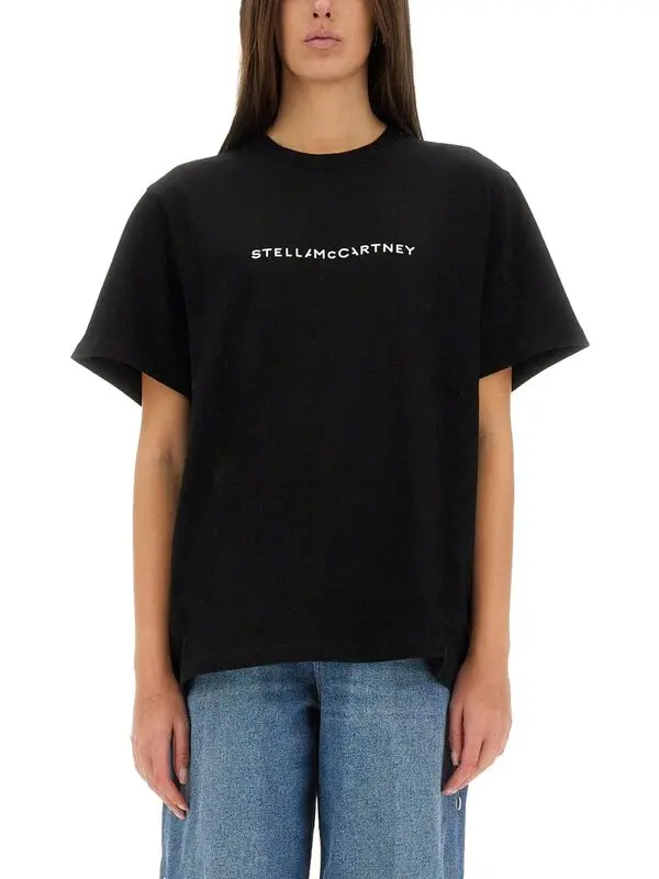 Stella McCartney Cotton T-shirt - Black