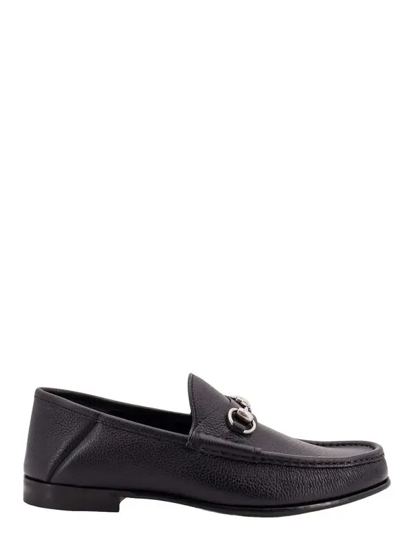 Gucci Leather Loafers - Black
