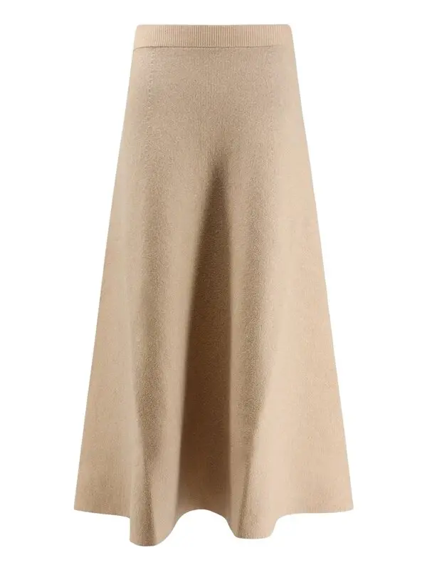 Max Mara Giberna Wool And Cashmere - Cream