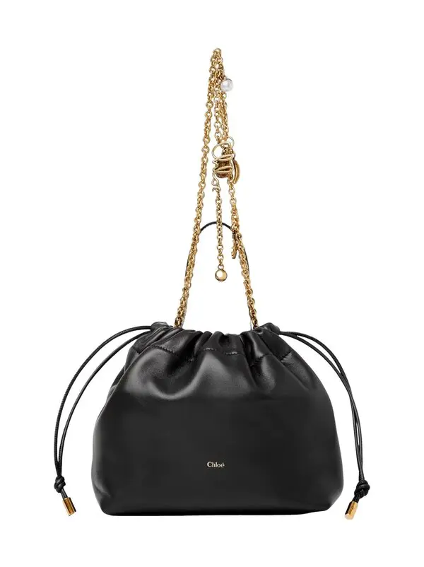 Chloé Leather Crossbody Bag - Black