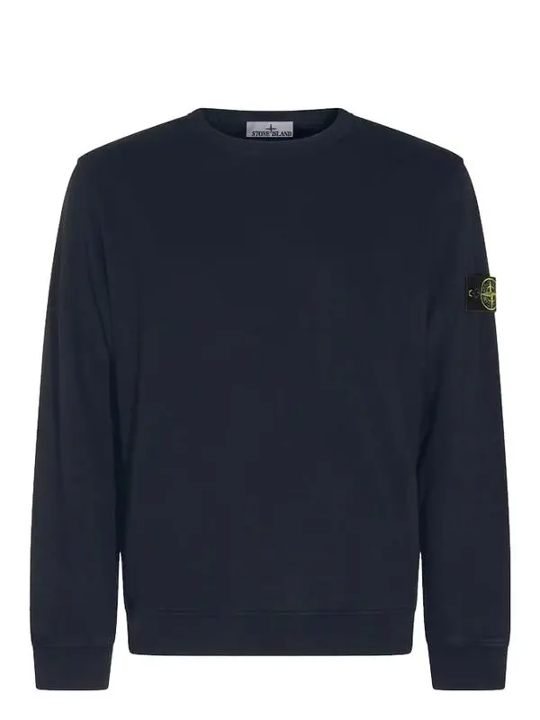 Stone Island Crew Neck Sweatshirt - Blue