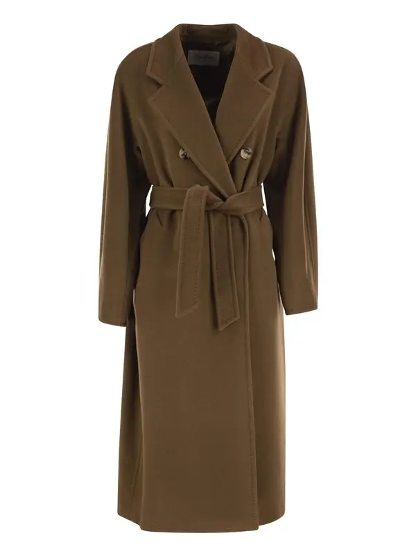 Max Mara Madame Virgin Wool And Cashmere Coat - Brown