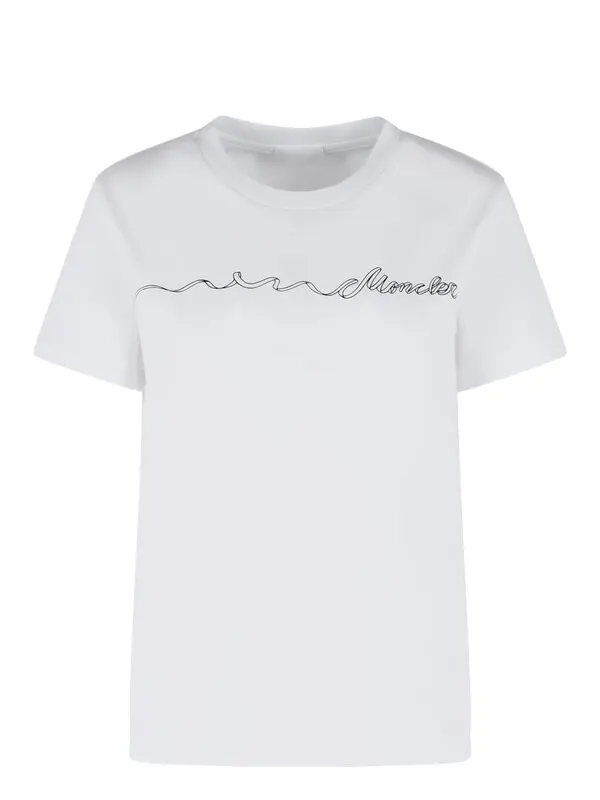 Moncler Cotton T-shirt - White