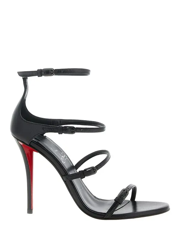 CHRISTIAN LOUBOUTIN Millenium Leather Sandal - Black