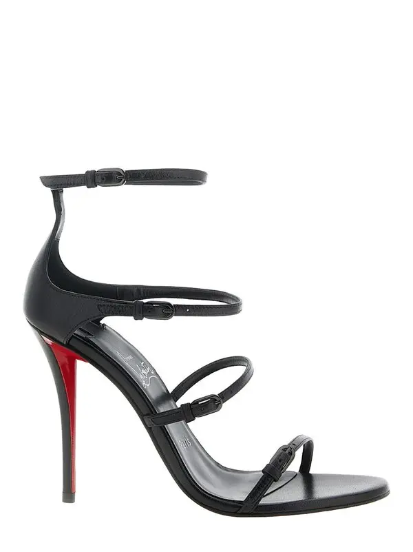 CHRISTIAN LOUBOUTIN Millenium Leather Sandal - Black