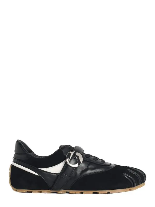 Coperni Leather Sneakers - Black