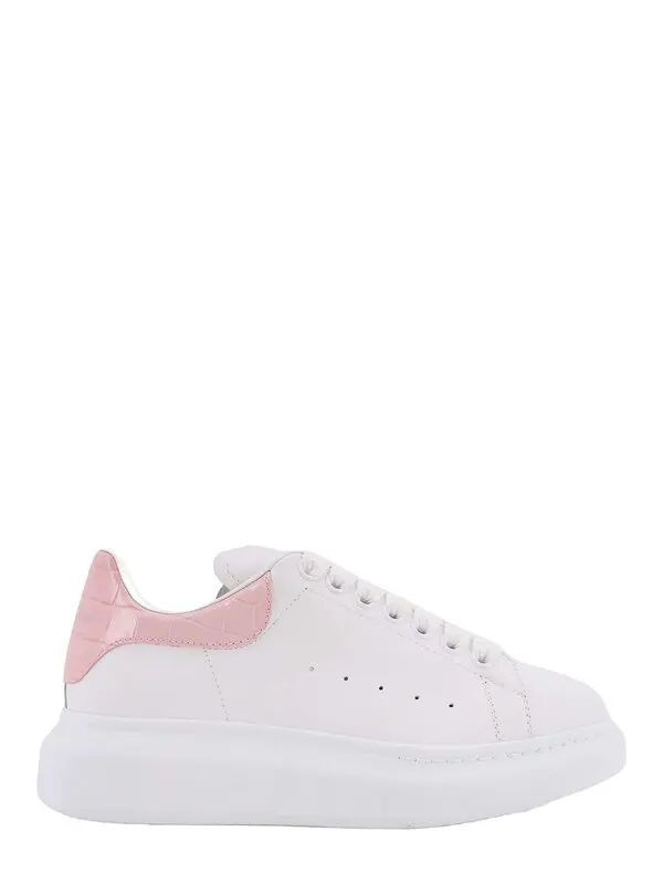 Alexander McQueen Oversize Leather Sneakers - Pink