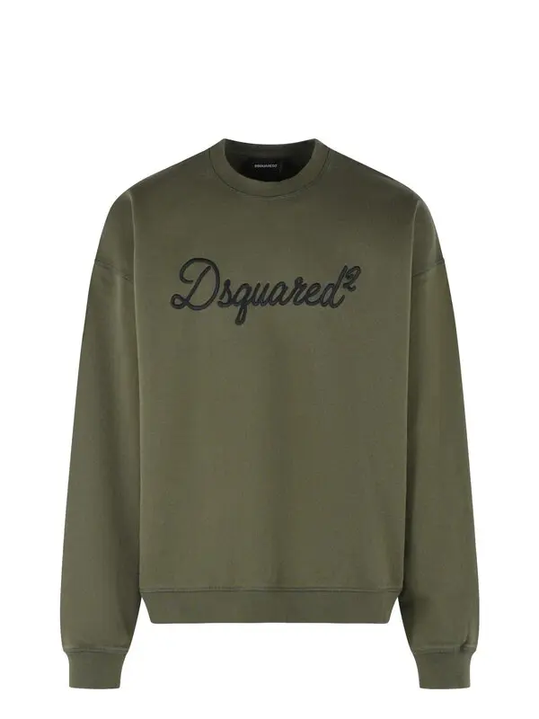 Dsquared2 Cotton Sweatshirt - Green