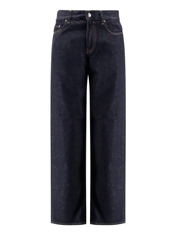 TOTEME Low Straight Denim Jeans - Multicolor
