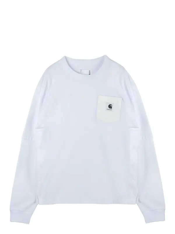 Sacai Long Sleeved T-shirt X Carhartt Wip - Multicolor