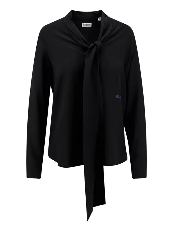 Burberry Rhiannon Silk Shirt - Black