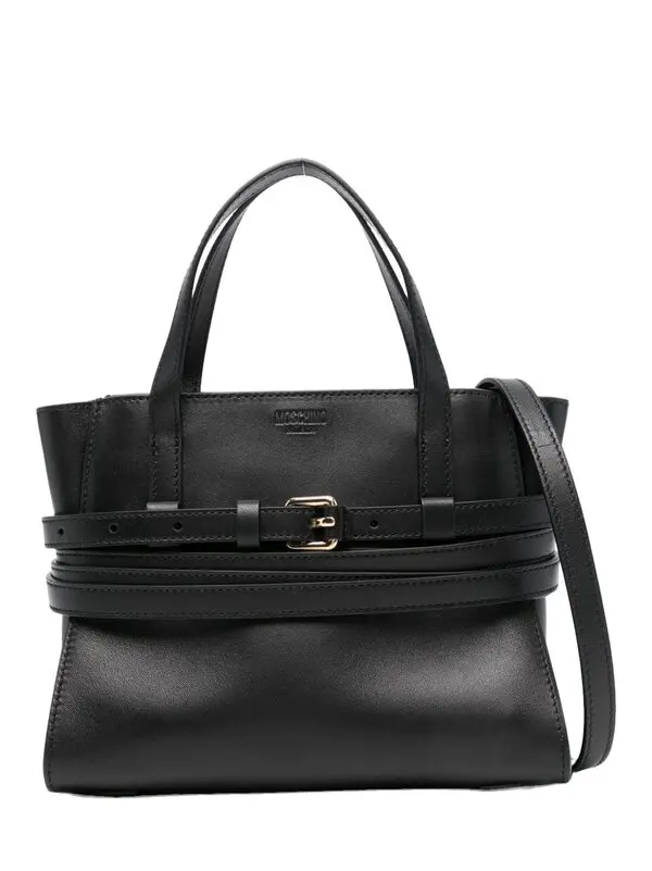 Moschino Tie Me Small Leather Handbag - Multicolor