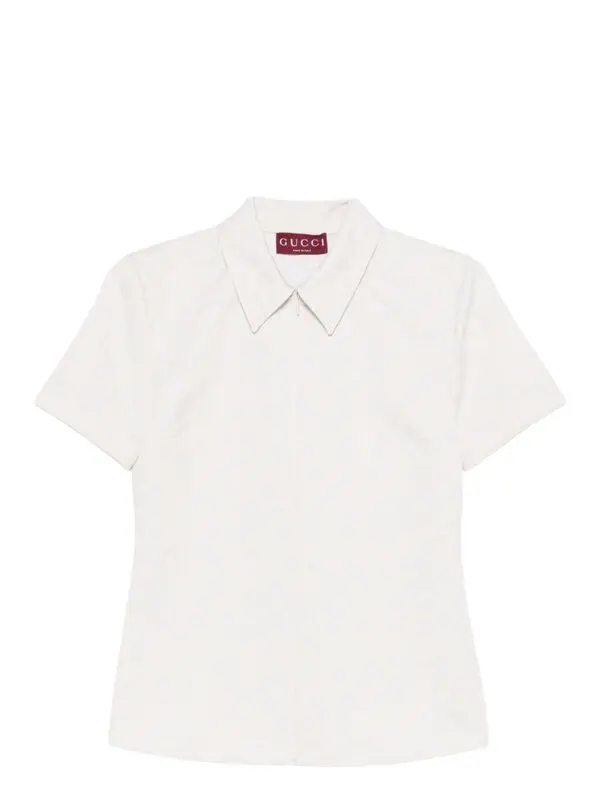 Gucci Cotton Blend Polo Shirt - Multicolor