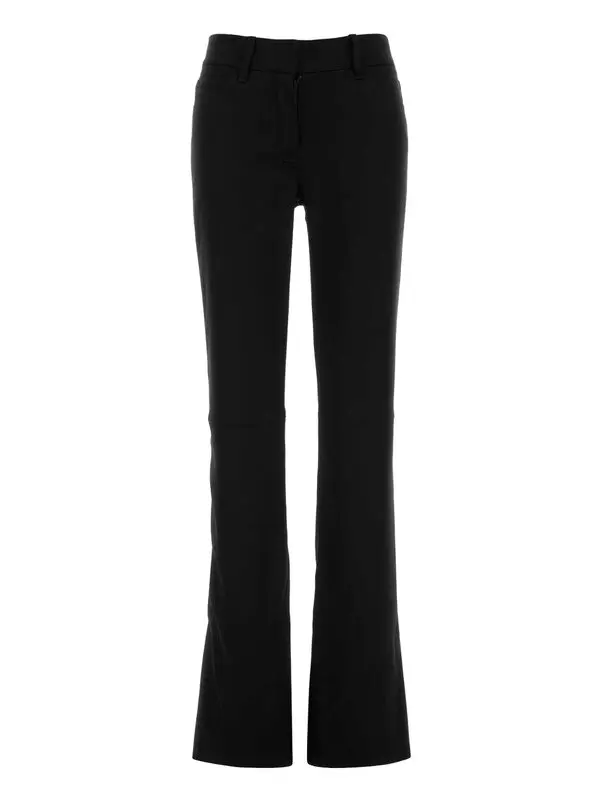 COURREGES Satin Pant - Black