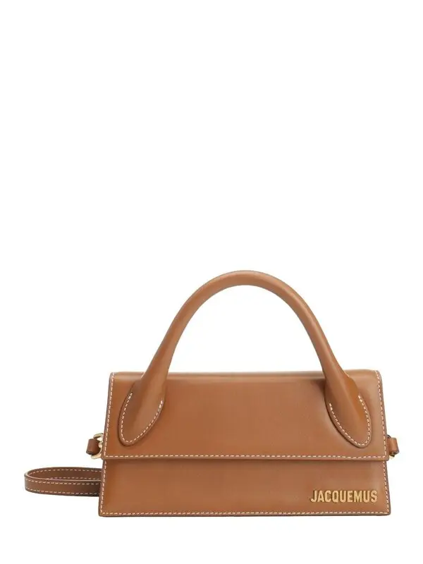 Jacquemus Le Chiquito Long Leather Bag - Brown
