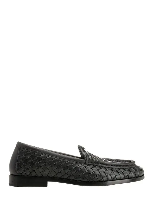 Bottega Veneta Silence Moccasins - Black